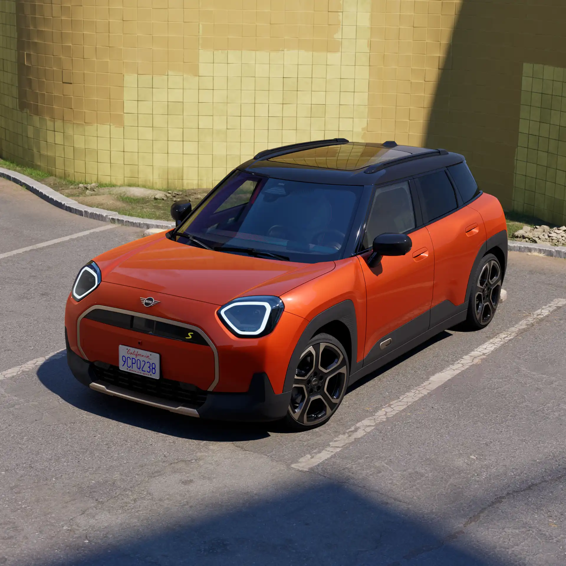 MINI Aceman Electric - afmetingen